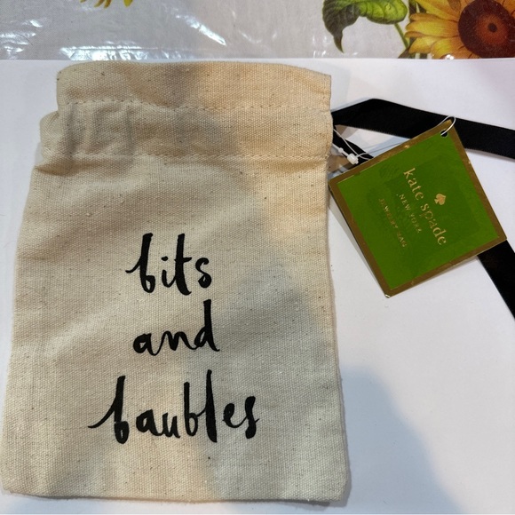 kate spade | Bags | Nwt Kate Spade Bits And Baubles Drawstring Bag ...